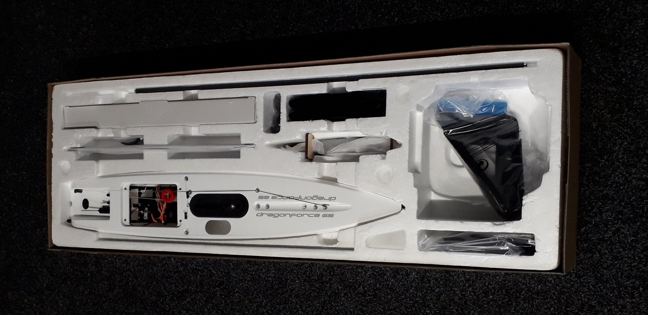 DF65 V7 Complete Boat Kit Including UPGRADE TO FLYSKY i6 TRANSMITTER & – Dragon Yacht Supplies NZ